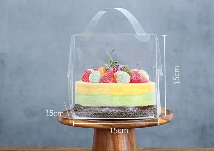 Mini Transparent Cake Box – The Baker’s Plug